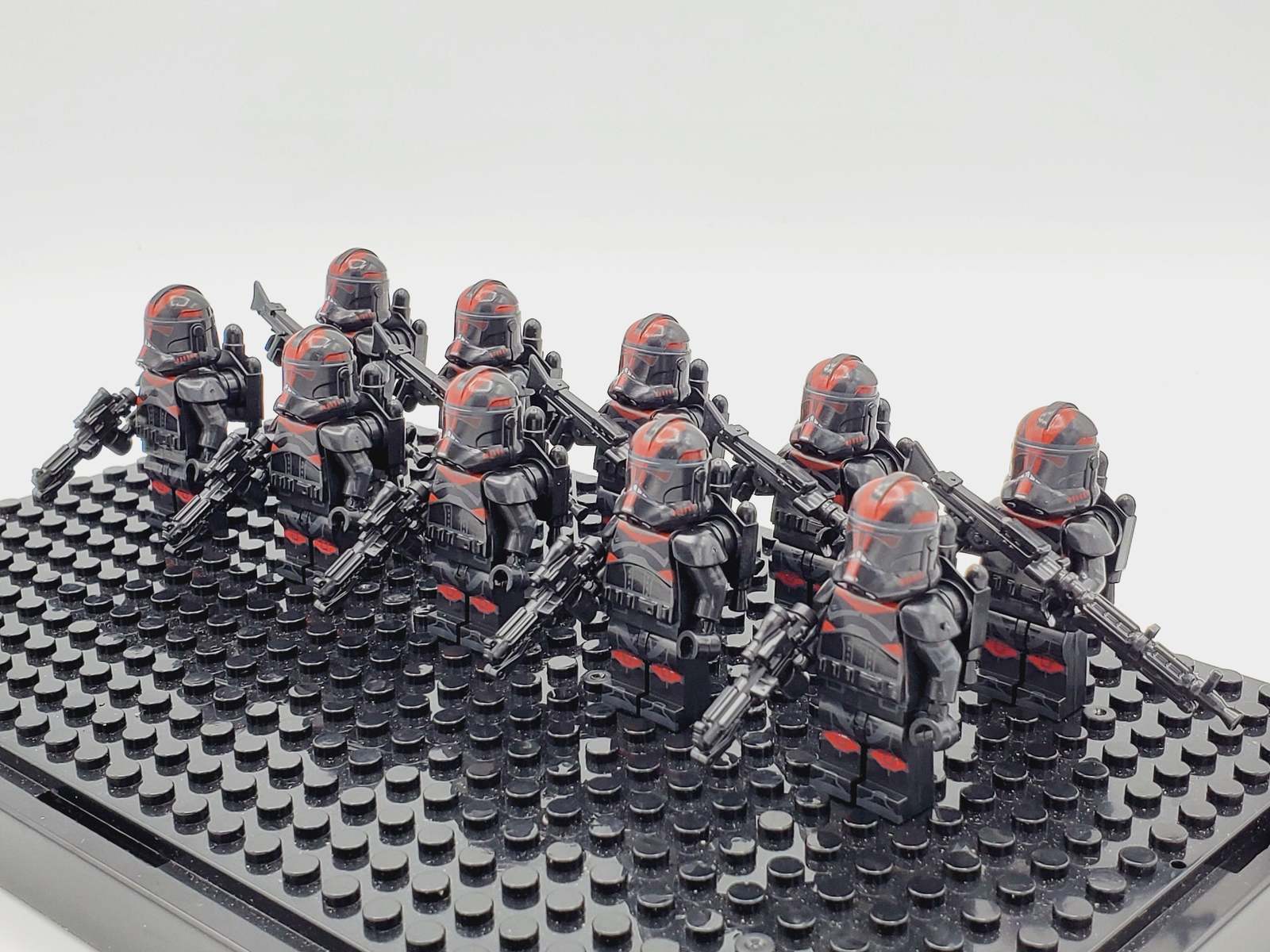 10pcs/set Star Wars Inferno Squad Troopers Custom Minifigures Building ...