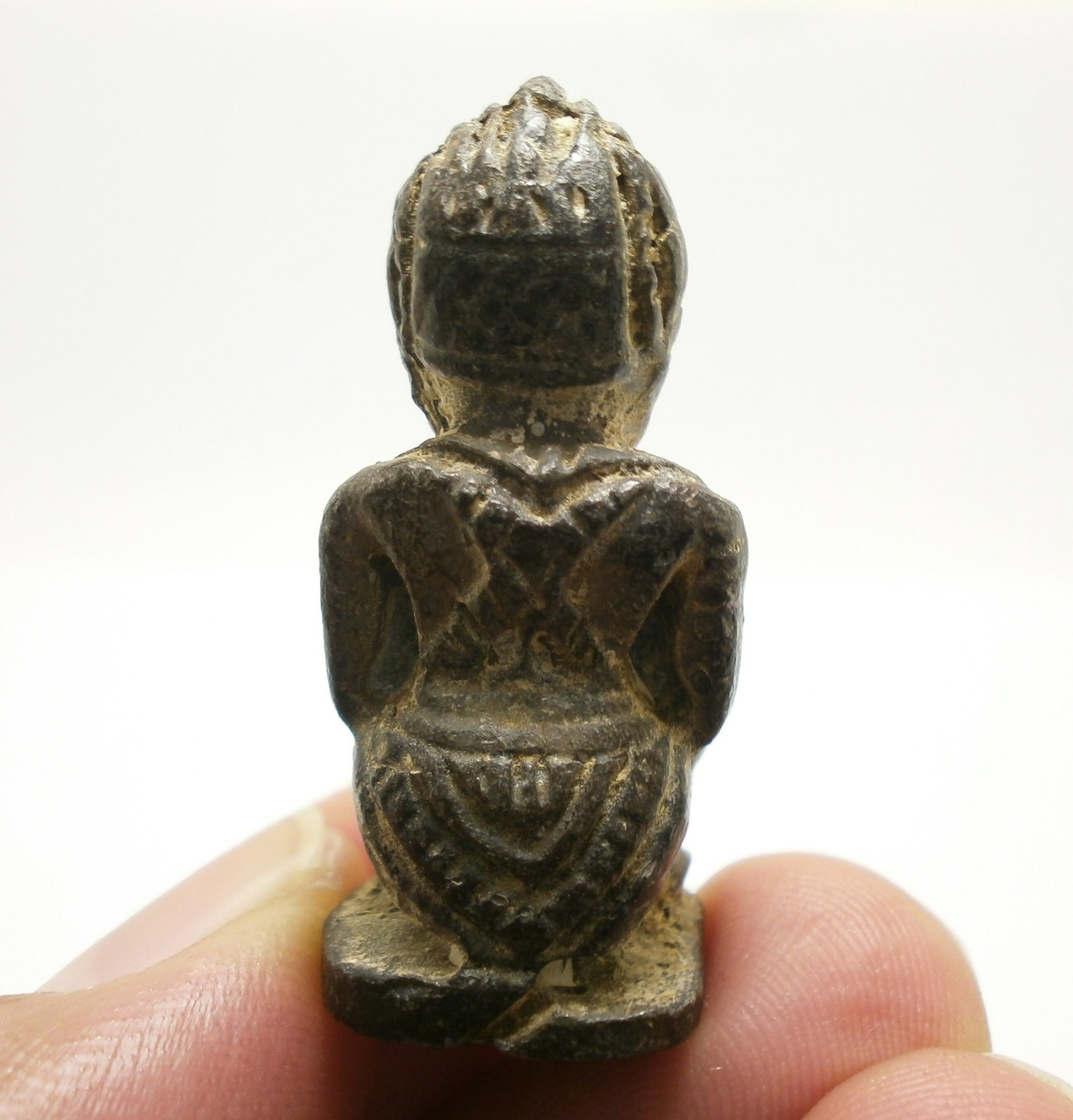 Lord Hanuman mini statue figurine LP Soon 1930s Antique Thai Hanumaan ...