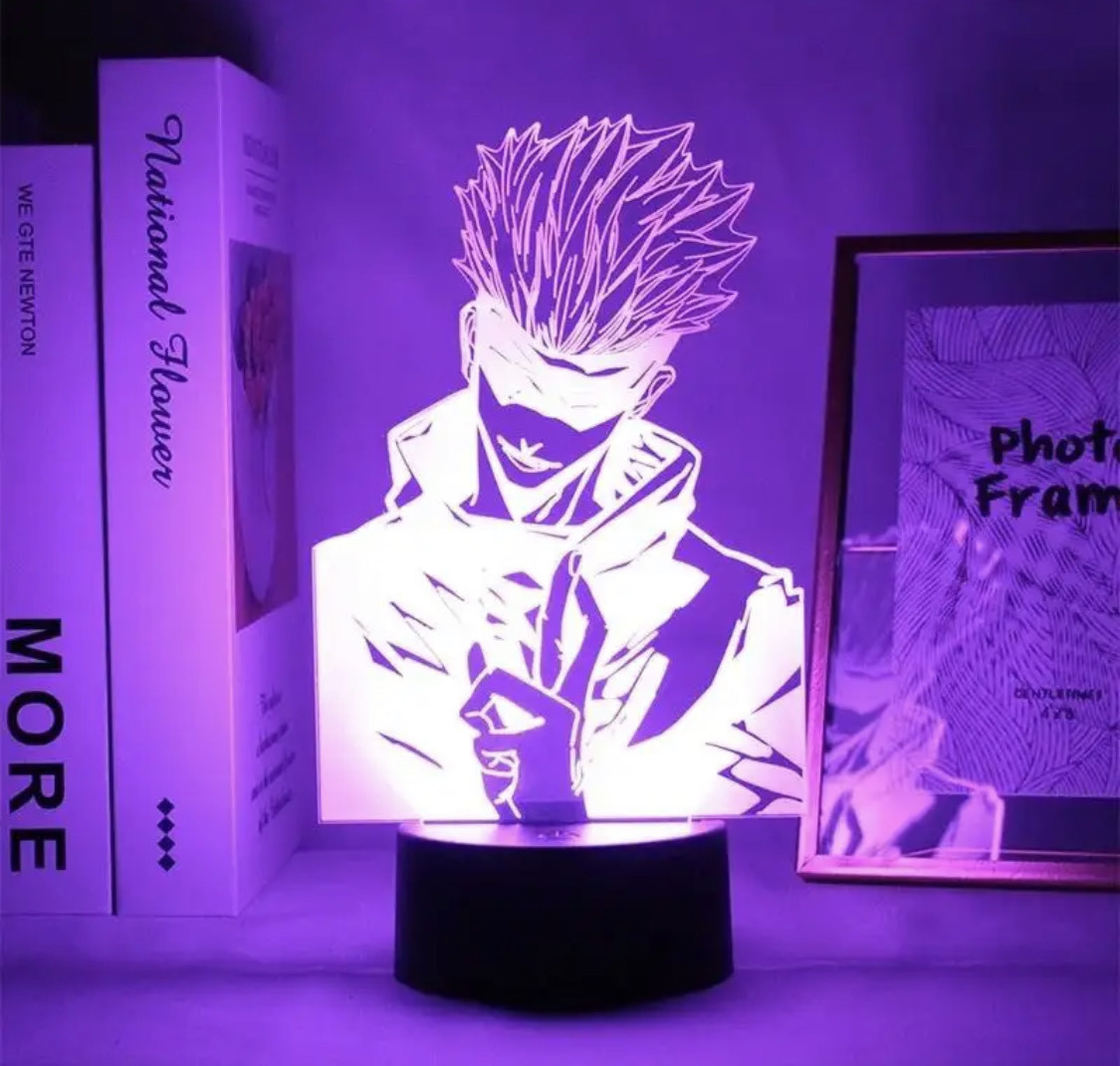 JUJUTSU KAISEN LED NEON HOME DECOR NIGHT LIGHTS, LAMPS - Night Lights