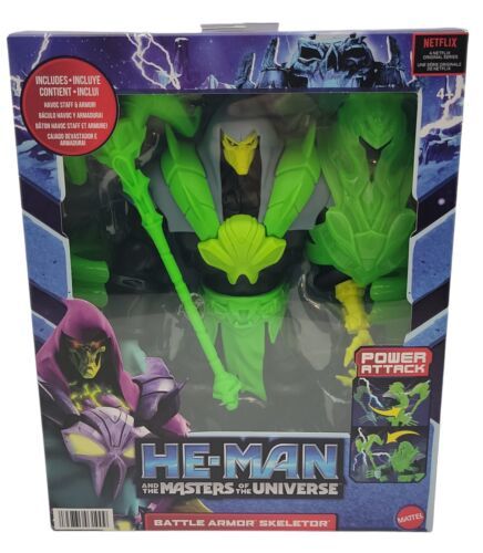 He-Man and The Masters Of The Universe Battle Armor Skeletor Green ...