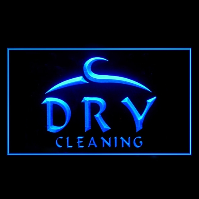 190023B OPEN Dry Cleaning Laundromat Independent Cleanest Advance LED ...
