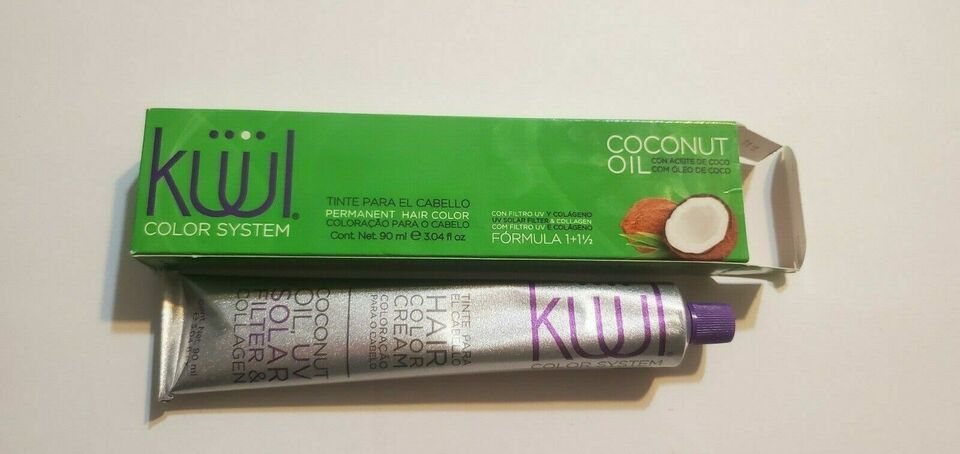 KUUL Color System Permanent Hair Color Made With Coconut Oil ~ 3.04 oz ...
