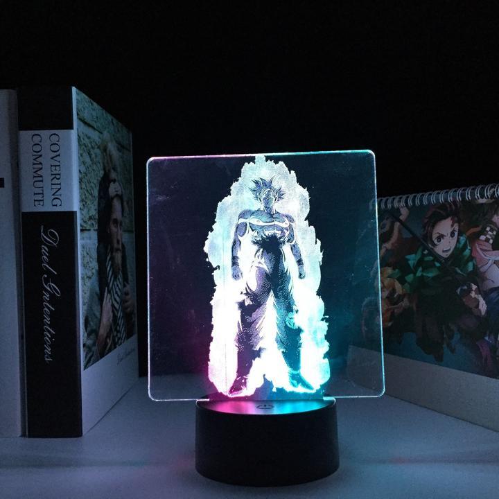 Goku Ultra Instinct HD Anime - LED Lamp (Dragon Ball Z) - Other Home Décor