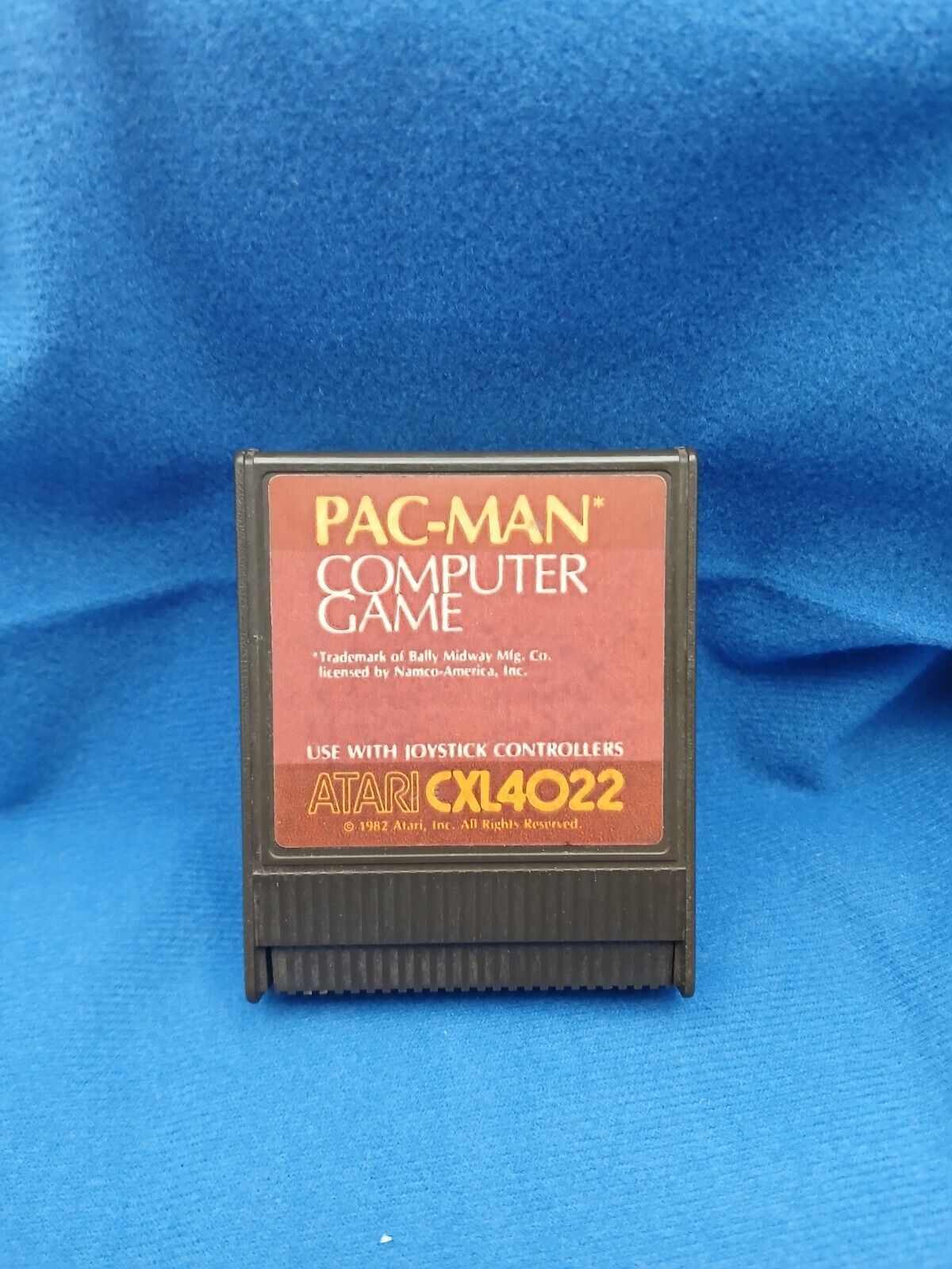 ATARI 400 800 1200XL XE VIDEO GAME CARTRIDGE ONLY PACMAN PAC-MAN ...