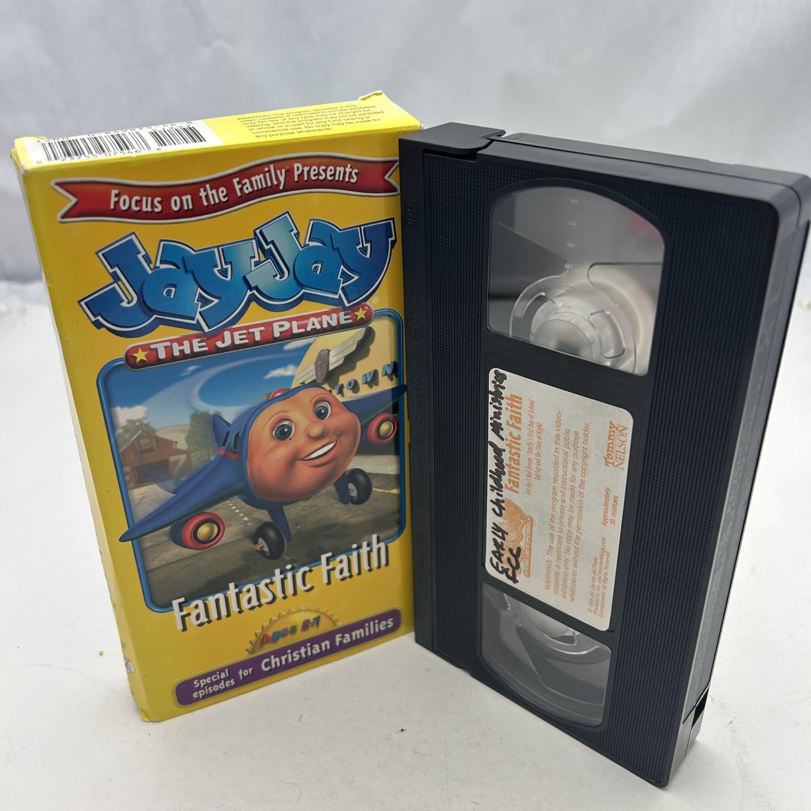 Jay Jay The Jet Airplane VHS Fantastic Faith - VHS Tapes