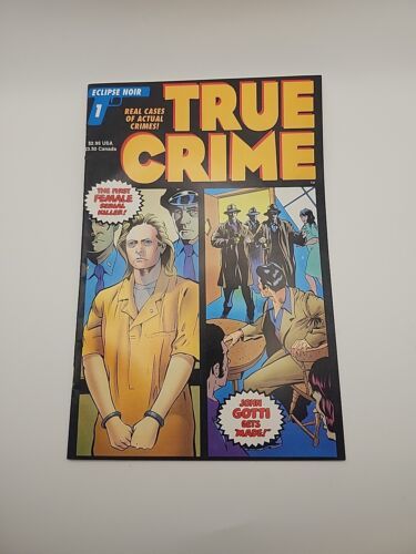 True Crime Comics #1 the First Female Serial Killer Eclipse Comics 1993 Vintage - Comics ...
