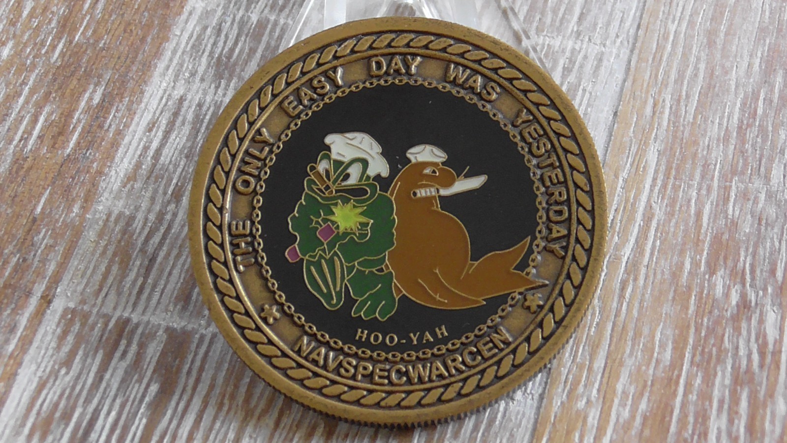 NSW NAVSPEWARCEN Naval Special Warfare Center Navy SEAL Challenge Coin ...