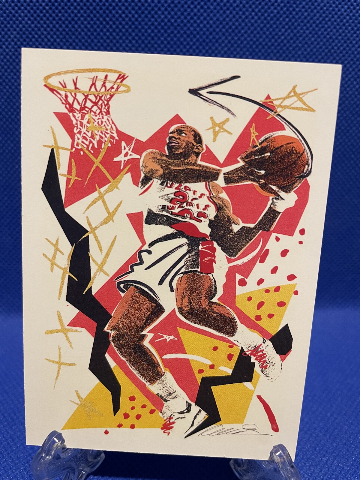 Clyde Drexler 376 1990 NBA Hoops Card - Trading Card Singles