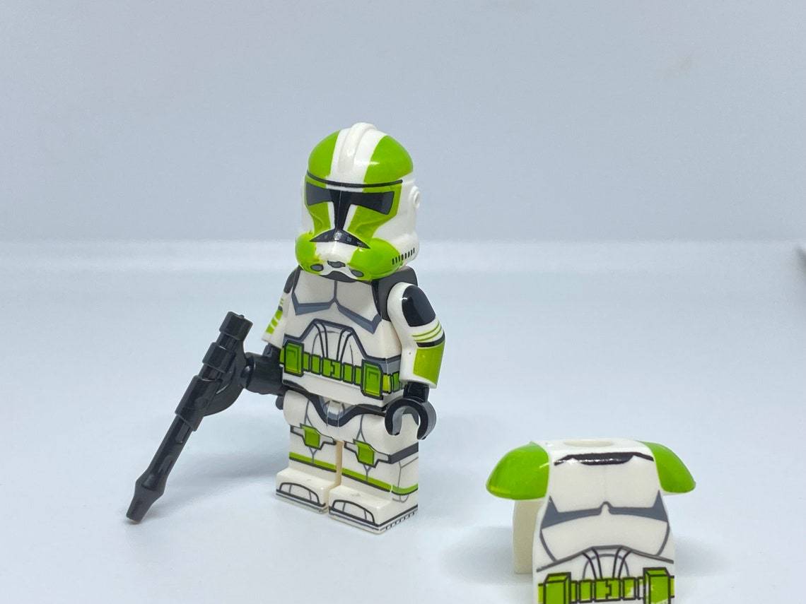 Captain Grey Clone Trooper Star Wars The Bad Batch Minifigures Toys ...