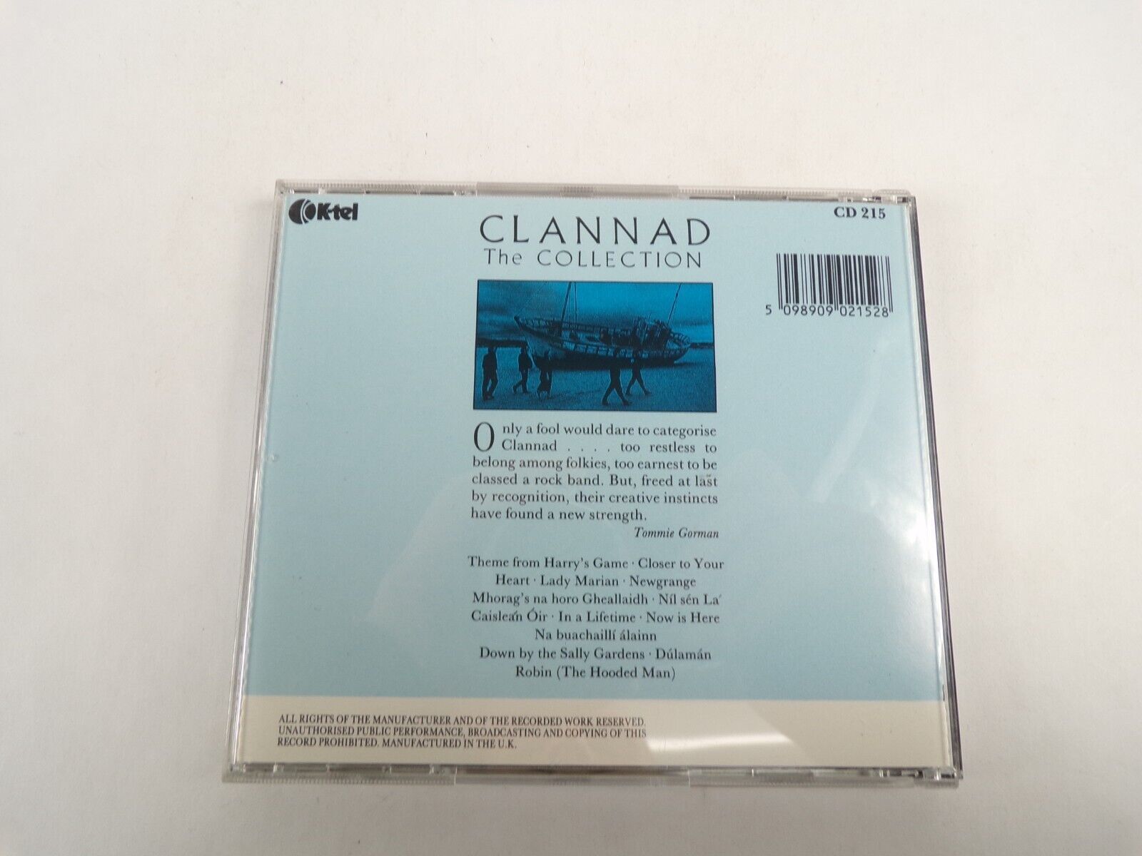Clannad The Collection Theme For Harrys Game Closer To Your Heart CD#52 ...