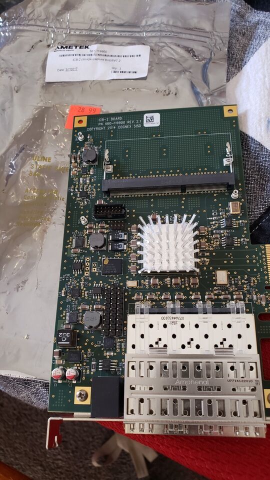 NEW Ametek Cognex Surface Vision Image Capture Board ICB-2 # 460-119900 ...