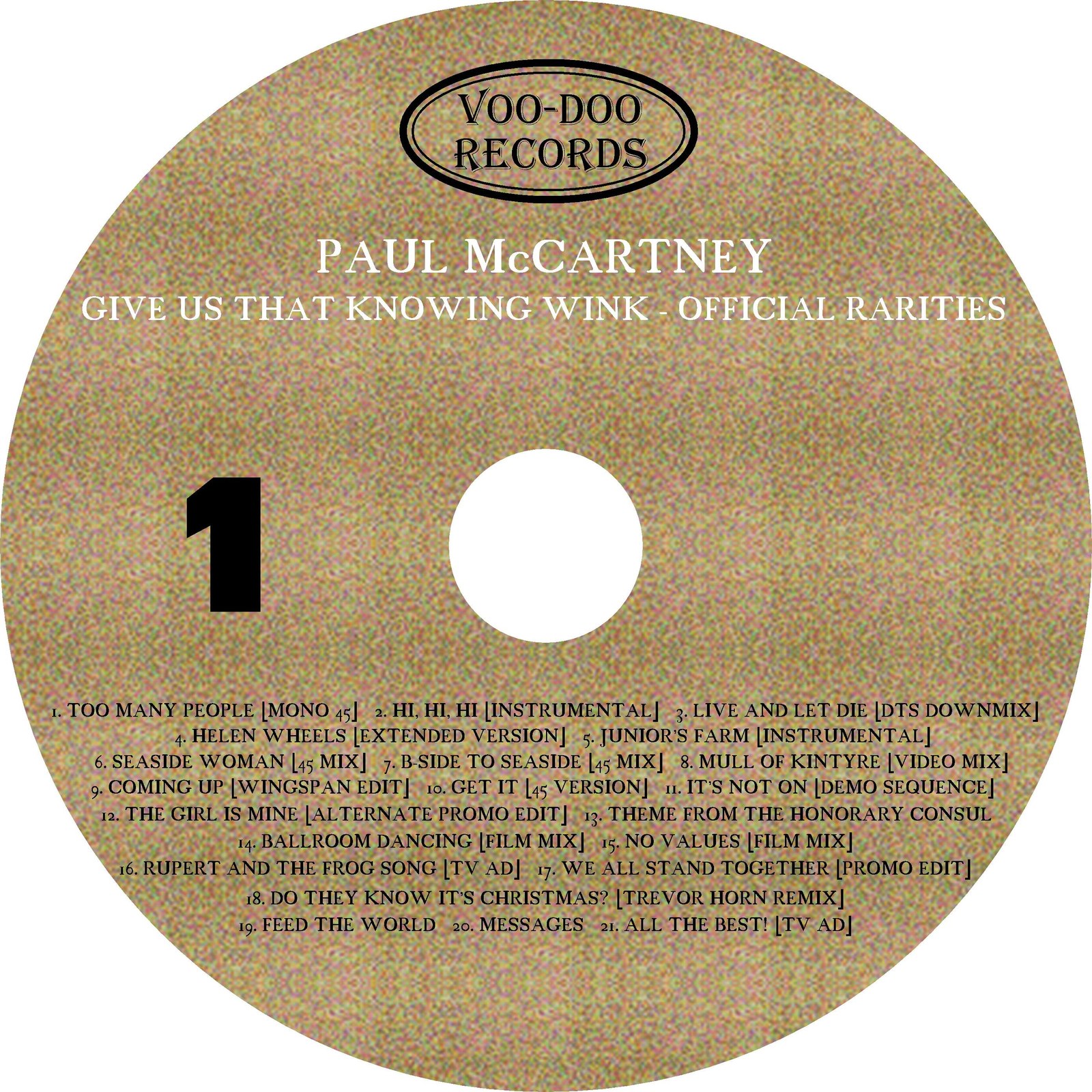 Paul McCartney - Give Us That Knowing Wink 6-CD - Rarities, Rehearsals ...