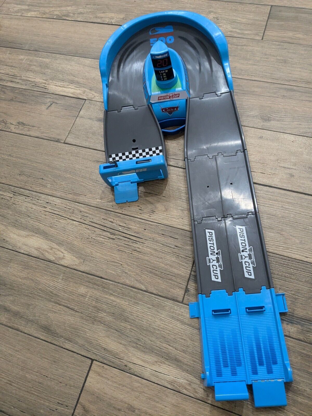 Disney Pixar Cars Jackson Storm Florida 500 Track Launcher Playset ...