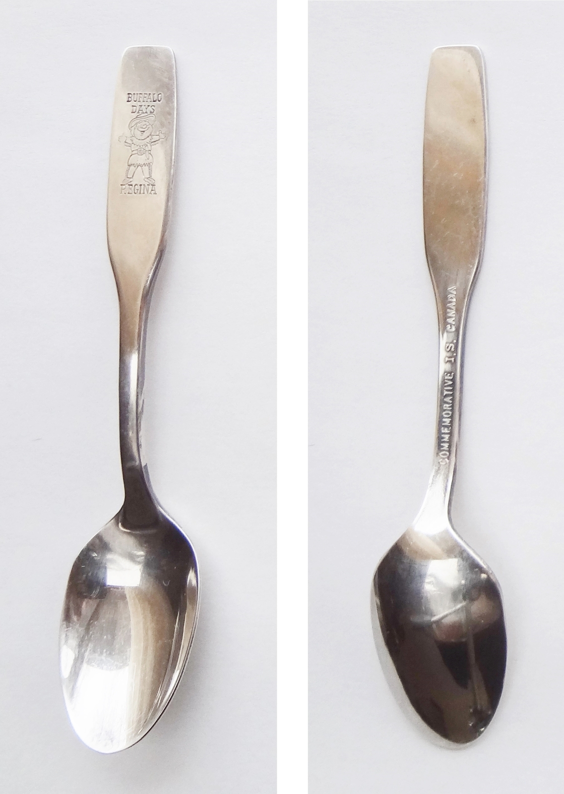 Collector Souvenir Spoon Canada Saskatchewan Regina Buffalo Days ...