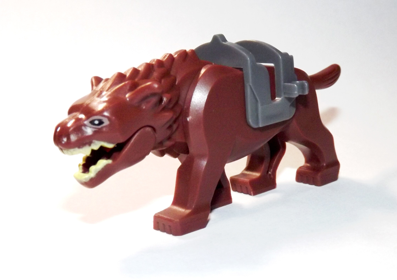 Building Brown Orc Wolf Lotr Lord Of The Rings Hobbit Minifigure Custom ...