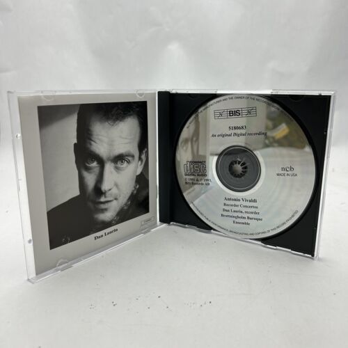 Antonio Vivaldi Recorder Concertos Dan Laurin Music CD - CDs