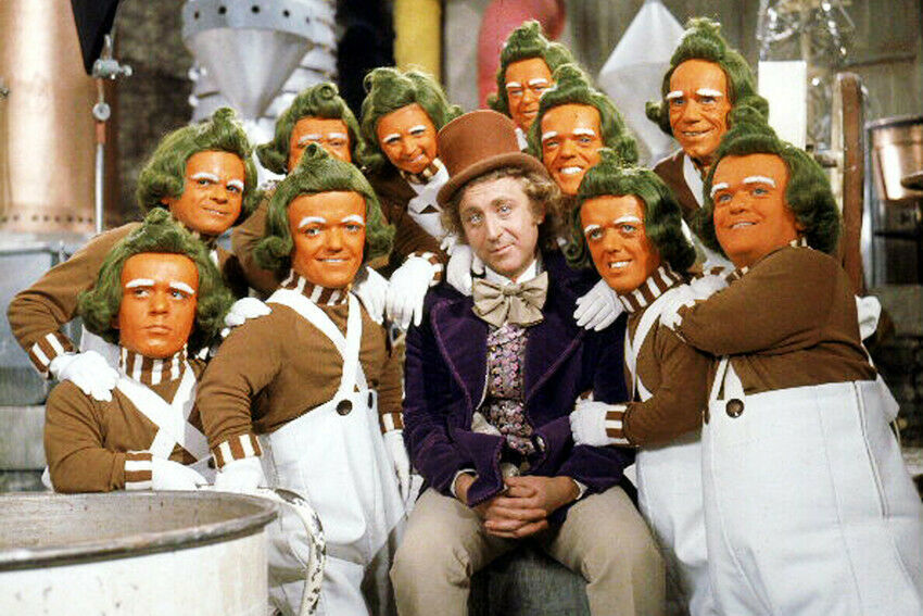 Willy Wonka And The Chocoalte Factory Oompa Loompa Large Poster ...