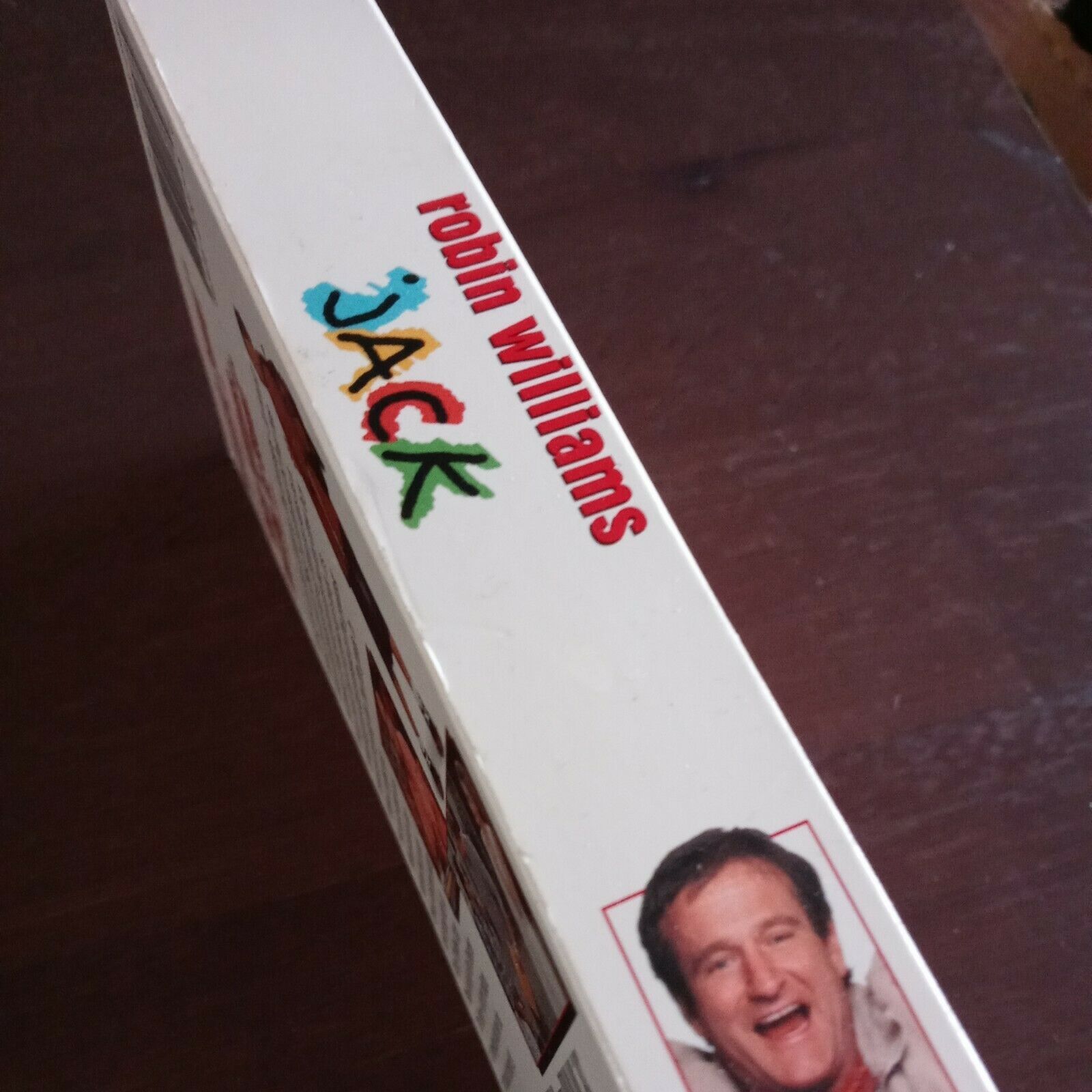Jack VHS Comedy Featuring Robin Williams 1997 Hollywood Pictures Movie ...