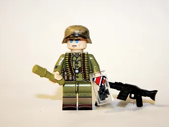 Ktoys German Afrika Korps MG42 Gunner V2 WW2 Army Collectible ...