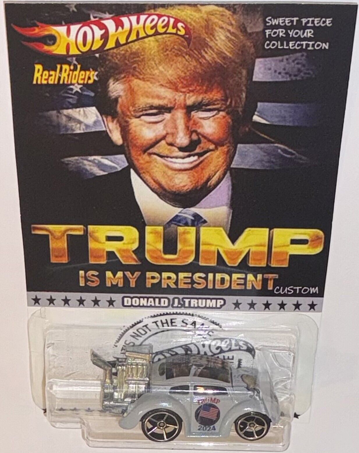 VW Beetle Custom Hot Wheels Car Trump is My President Series ...