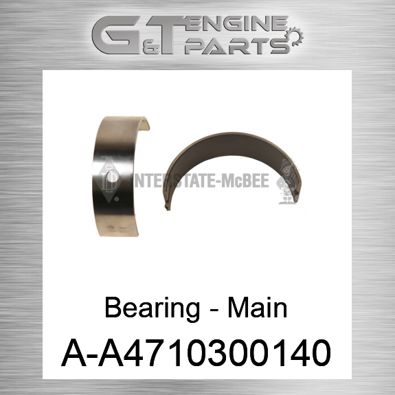 A-A4710300140 BEARING - MAIN made by INTERSTATE MCBEE (NEW AFTERMARKET ...