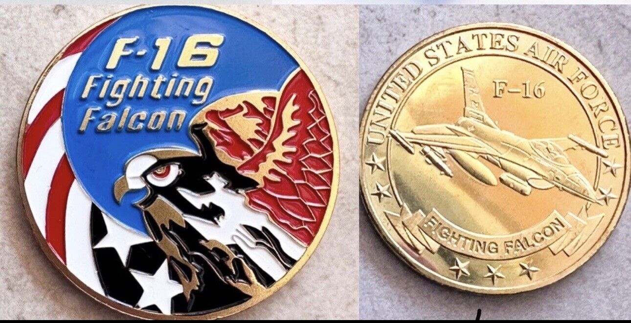 Ari Force F-16 Fighting Falcon Fighter Aircraft Commemorative ...