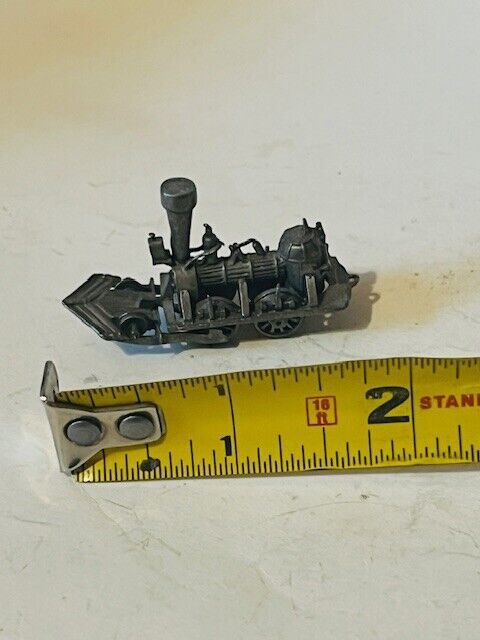 Danbury Mint Pewter Train Locomotive Figurine Railroad World Steam ...