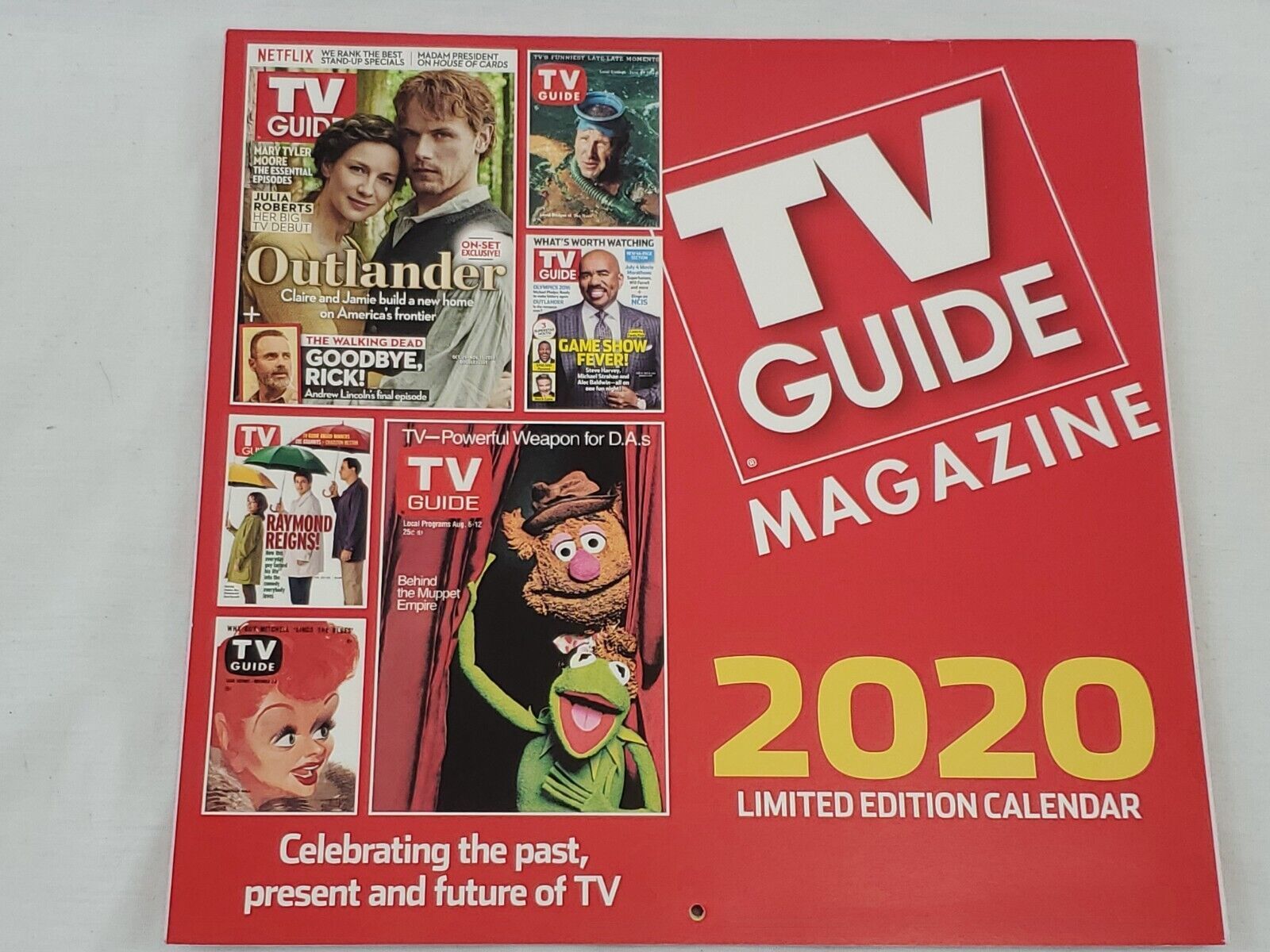 2020 TV Guide Calendar Muppets Steve Harvey Outlander Everybody Loves ...