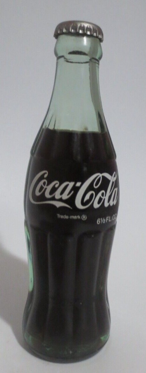 Coca-Cola Coke 6 1/2 Fl Oz ACL Applied Color Label Full bottle with Cap ...
