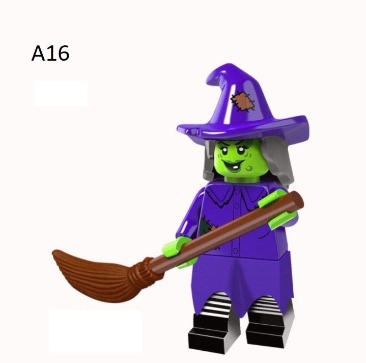 Witch Minifigure The Halloween - Custom Figure - Building Toys & Blocks