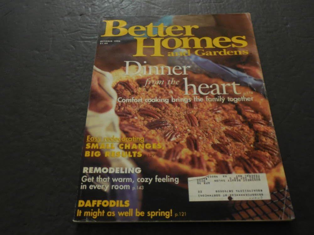 Better Homes and Gardens, October 1996 - Magazines