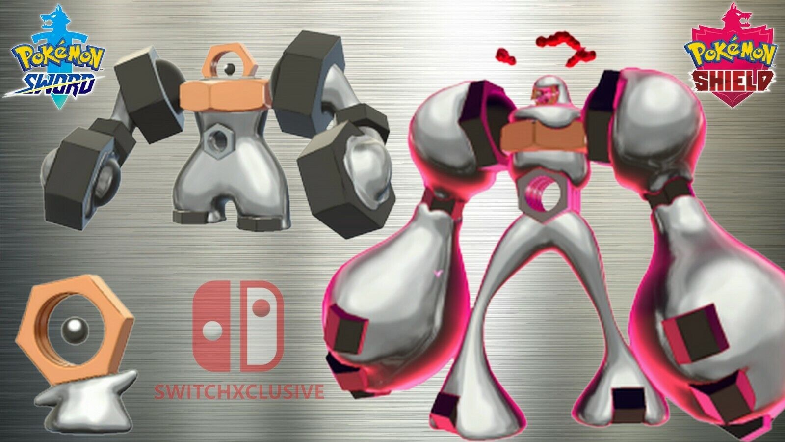 GET SHINY MELTAN, SHINY MELMETAL + SHINY GMAX MELMETAL POKEMON SWORD ...
