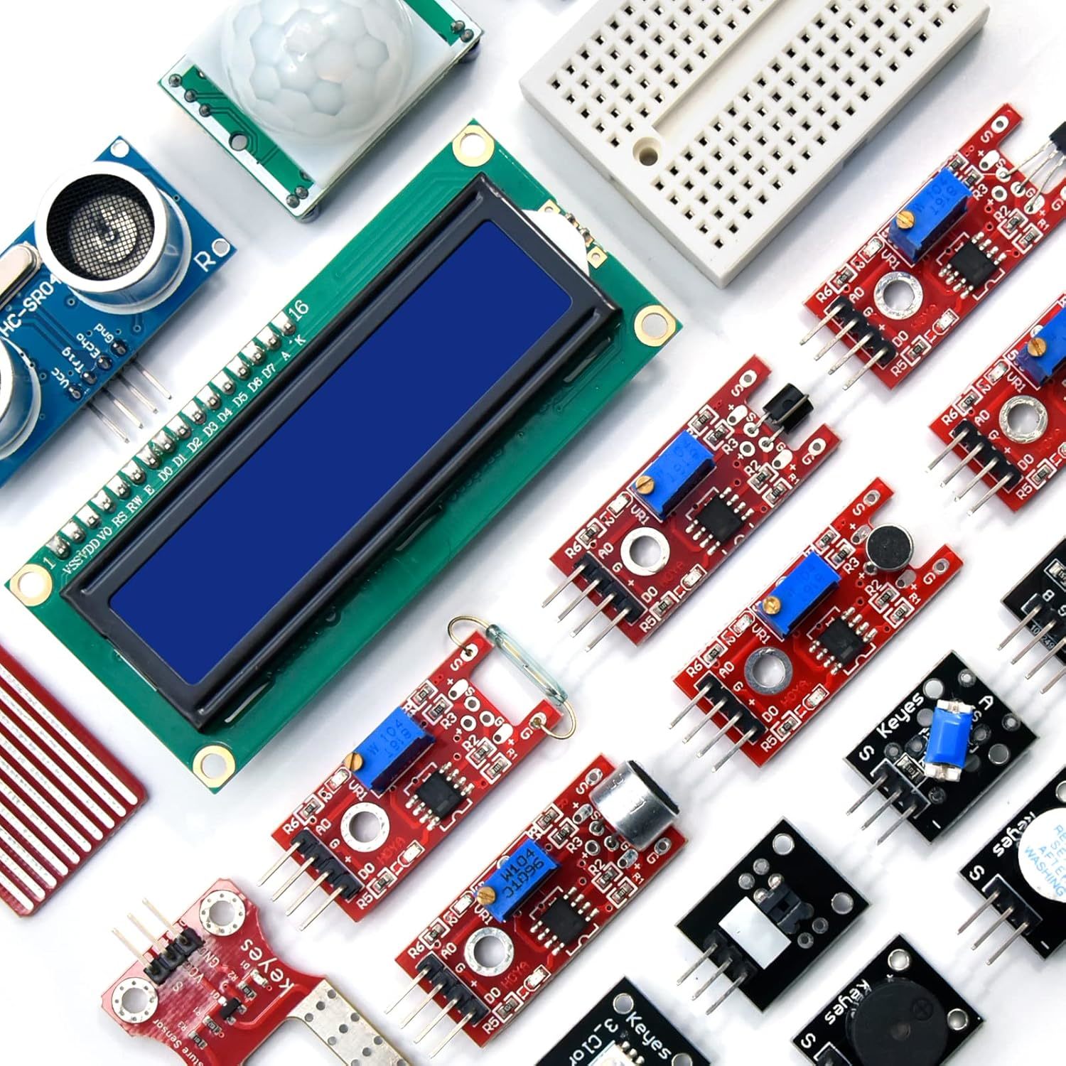 Keyestudio 37 In 1 Sensor Kit For Arduino With Tutorial,Sensors Modules ...