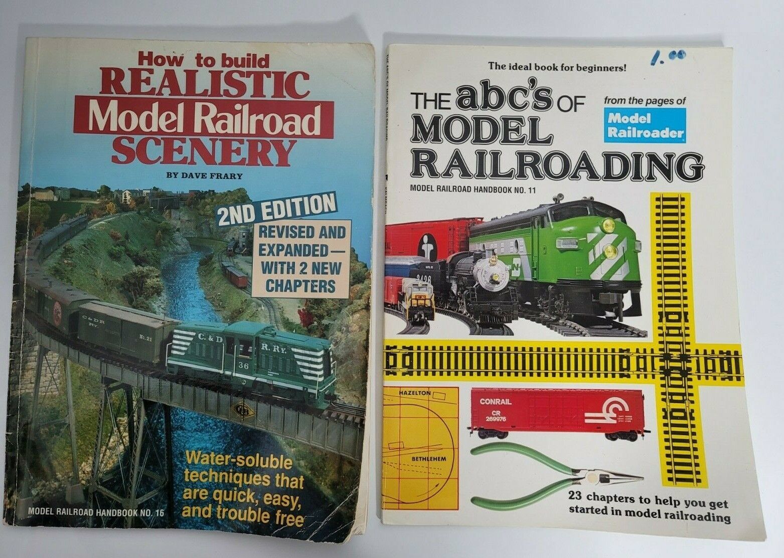 2 Model Railroad Books Lot How to Build and 50 similar items