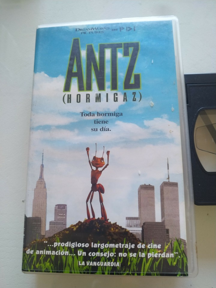 1999 Antz Antz Dreamworks - VHS Tape Spanish - Am- show original title Origi... - VHS Tapes