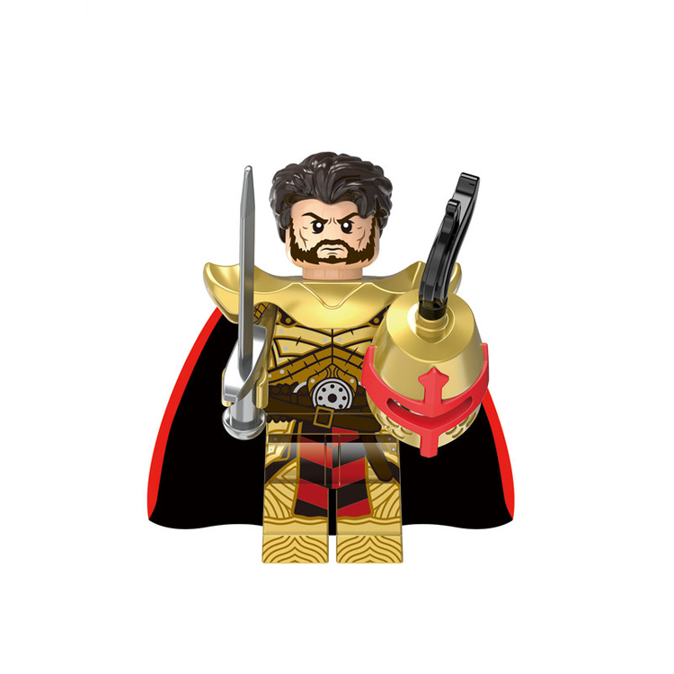 Crusader Knights Templar Golden Knight Minifigures Building Toy - Building Toy Complete Sets & Packs