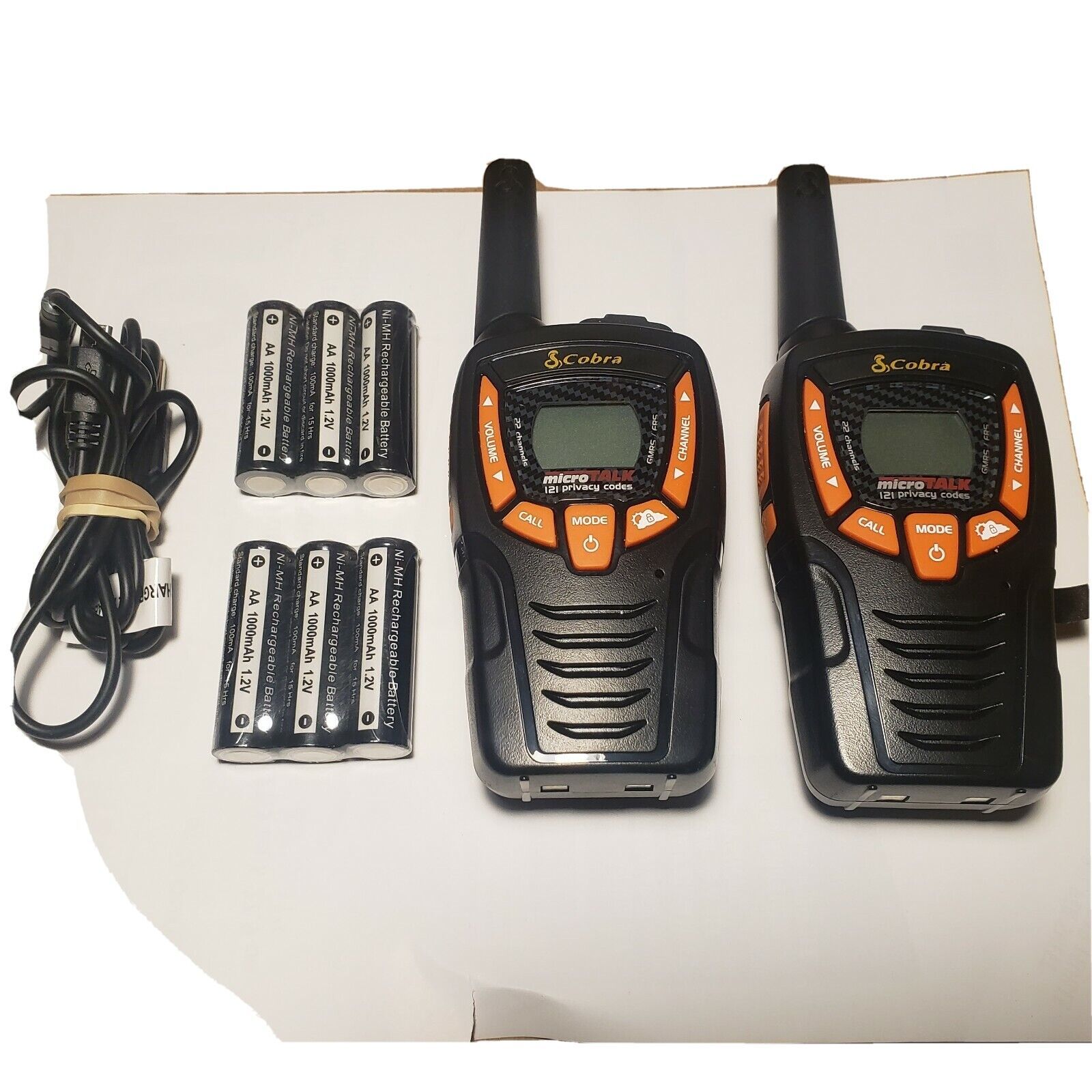 Cobra MicroTALK 25 km, 22 Channel FRS/GMRS Two Way Radio / Walkie ...