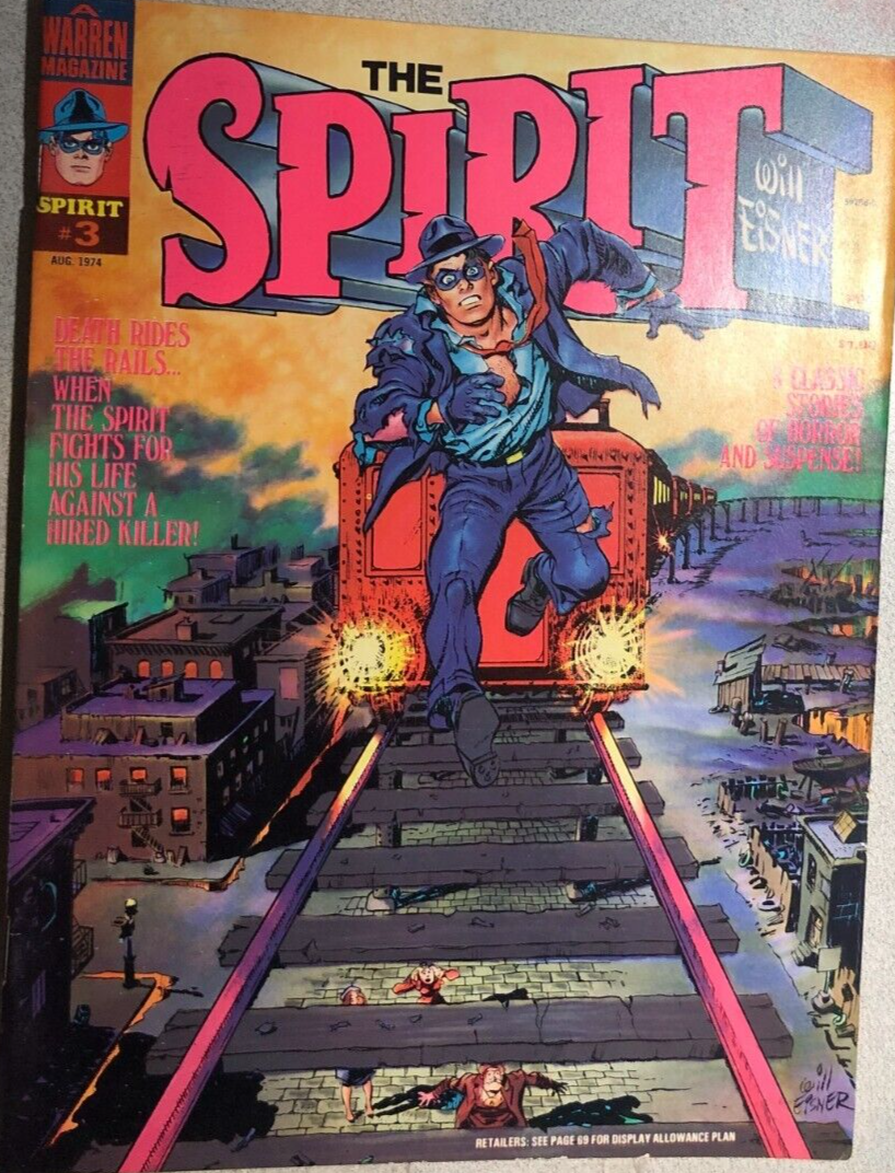 THE SPIRIT #3 (1974) Warren comics magazine FINE - Comics & Graphic Novels