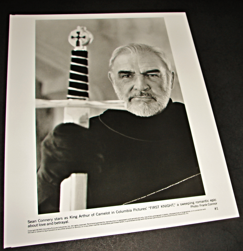 1995 FIRST KNIGHT Jerry Zucker Movie Press Photo Sean Connery King ...