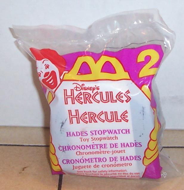 1997 Mcdonalds Happy Meal Toy Hercules #2 Hades Stopwatch - Fast Food