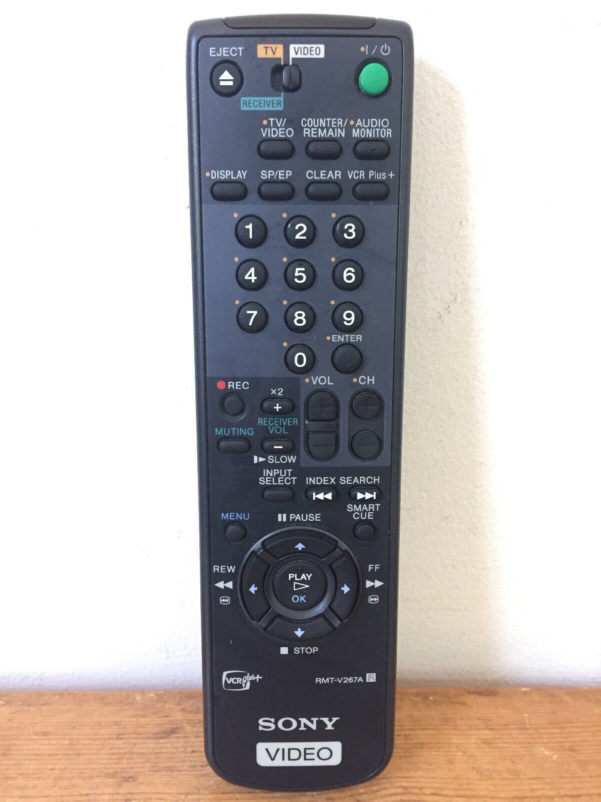 Sony RMT-V267A OEM Video VCR Plus Television TV VHS Player Remote ...