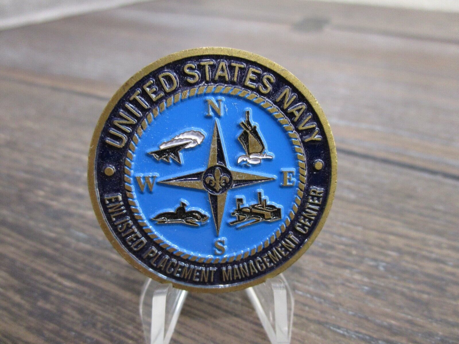 USN Enlisted Placement Management Center Challenge Coin #215K ...