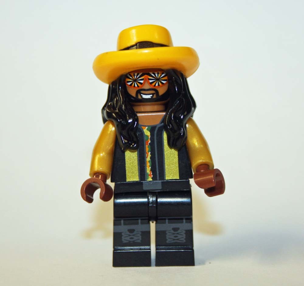 YY Minifigure Building Custom Randy Savage Macho Man WWE Wrestler WWF ...