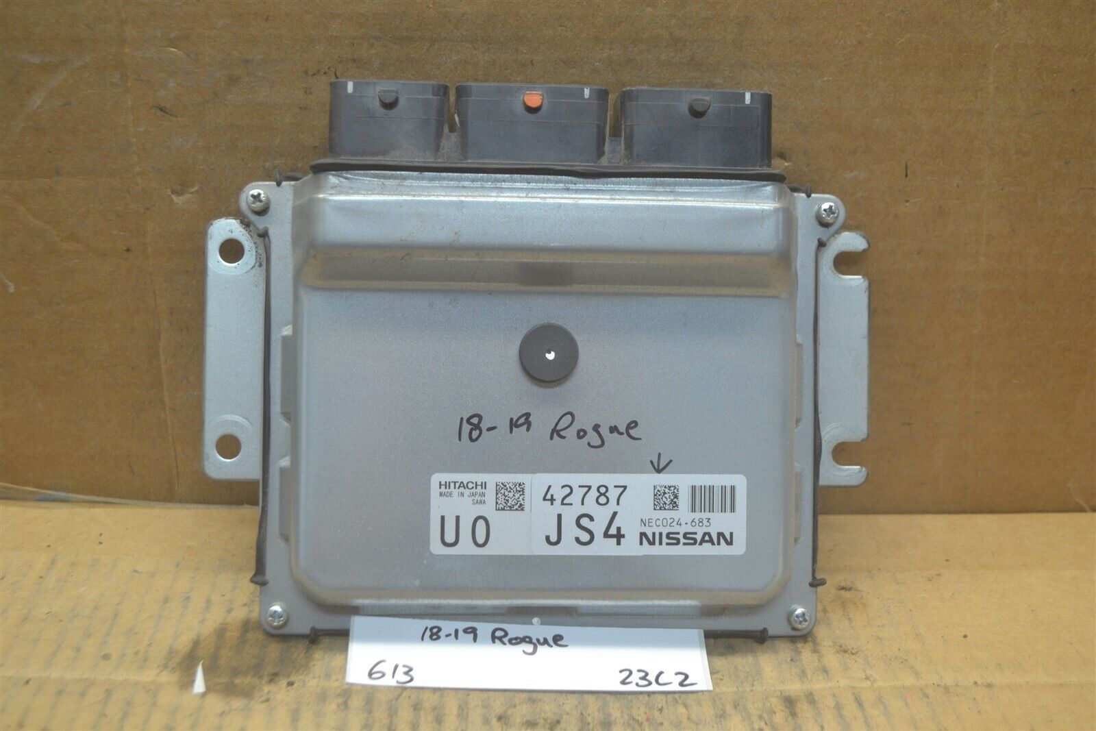 18-19 Nissan Rogue 2.0L Engine Control Unit ECU NEC024683 Module 613 ...