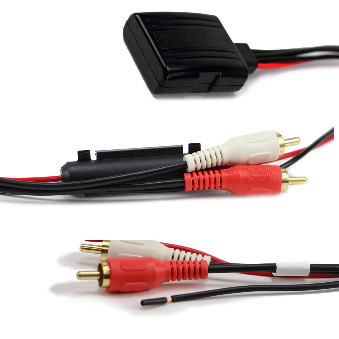 Xtenzi Bluetooth Wireless 12V RCA AUX Adapter Dongle for Car Stereos ...