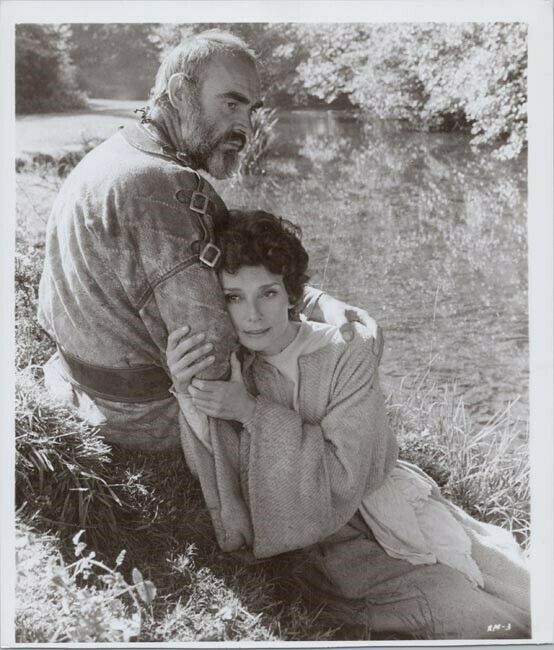 Robin and Marian 1976 original 8x10 photo Audrey Hepburn Sean Connery ...