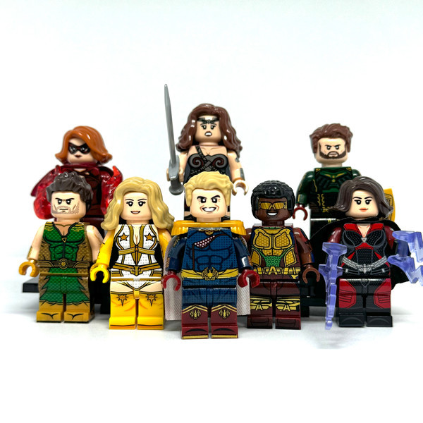 Minifigure Homelander Starlight A Train The Deep Queen Maeve Boy Toys ...