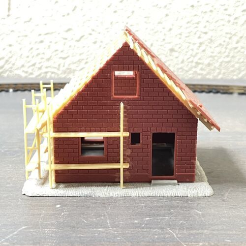 IHC HO Scale Railroad Train 3 Houses Under Construction #711 Assembled ...