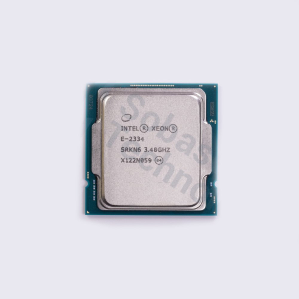 Intel Xeon E-2334 14nm LGA1200 3.4GHz 65W processors - CPUs, Processors