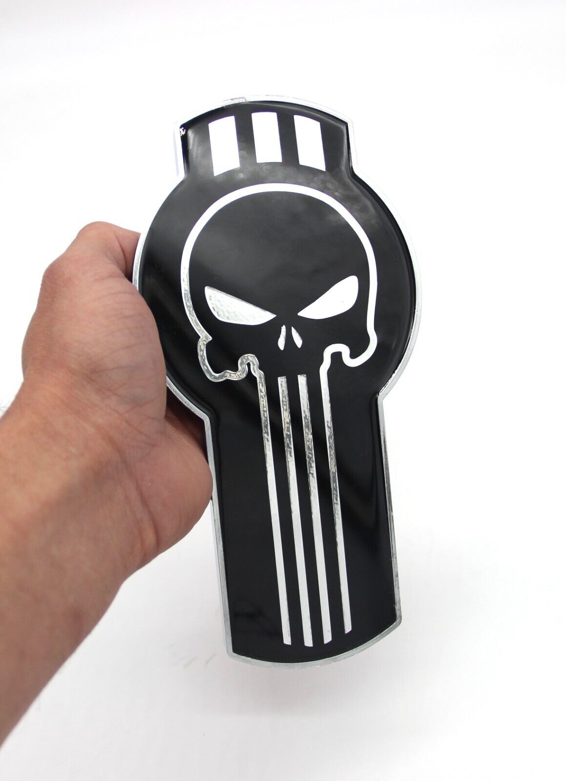 Kenworth Bug Hood Grille Logo Emblem Badge Chrome Black Edition Skull 8 ...